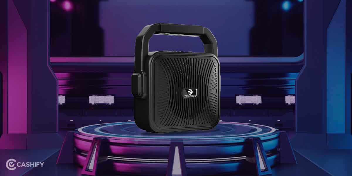 5 Best Zebronics Bluetooth Speakers In India October 2025 | Cashify ...