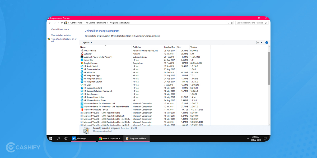 How To Remove Bloatware From HP Laptop: An Easy Guide | Cashify Laptops Blog