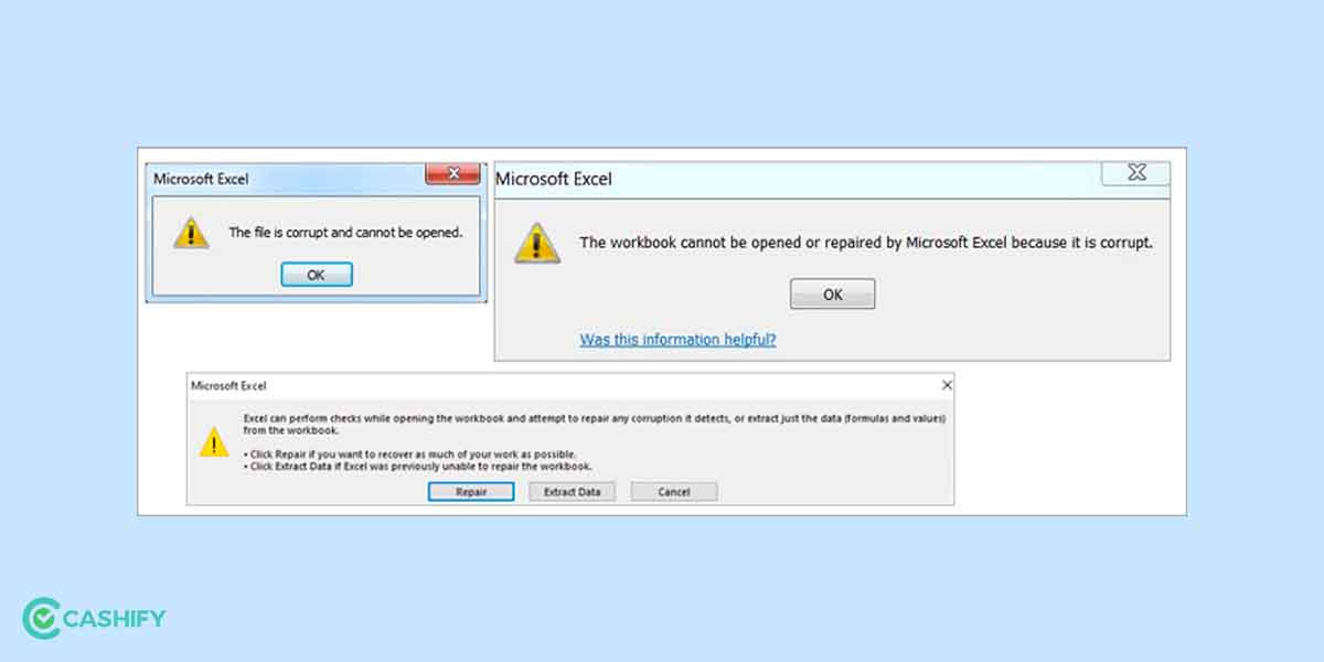 How To Recover Corrupted Excel File? A Comprehensive Guide | Cashify Blog