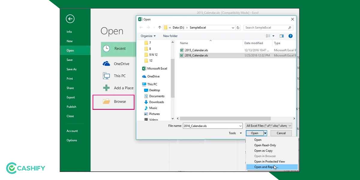 How To Recover Corrupted Excel File? A Comprehensive Guide | Cashify Blog