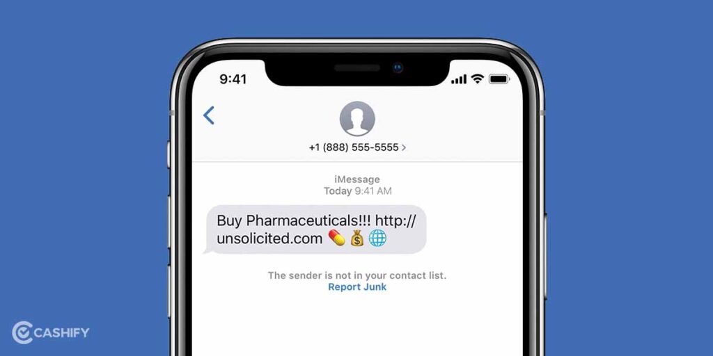 How To Block Text Messages From Unknown Senders On iPhone? | Cashify ...