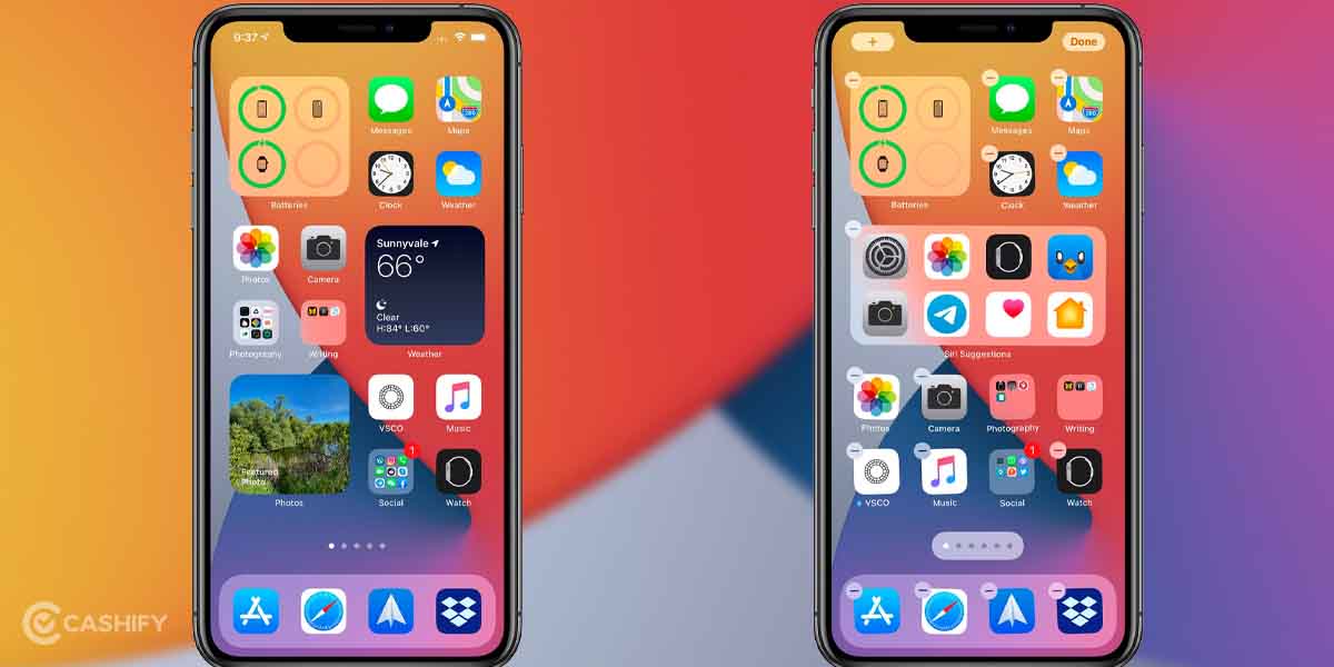 How To Use Widgets On iPhone Home Screen? | Cashify Mobile Phones Blog