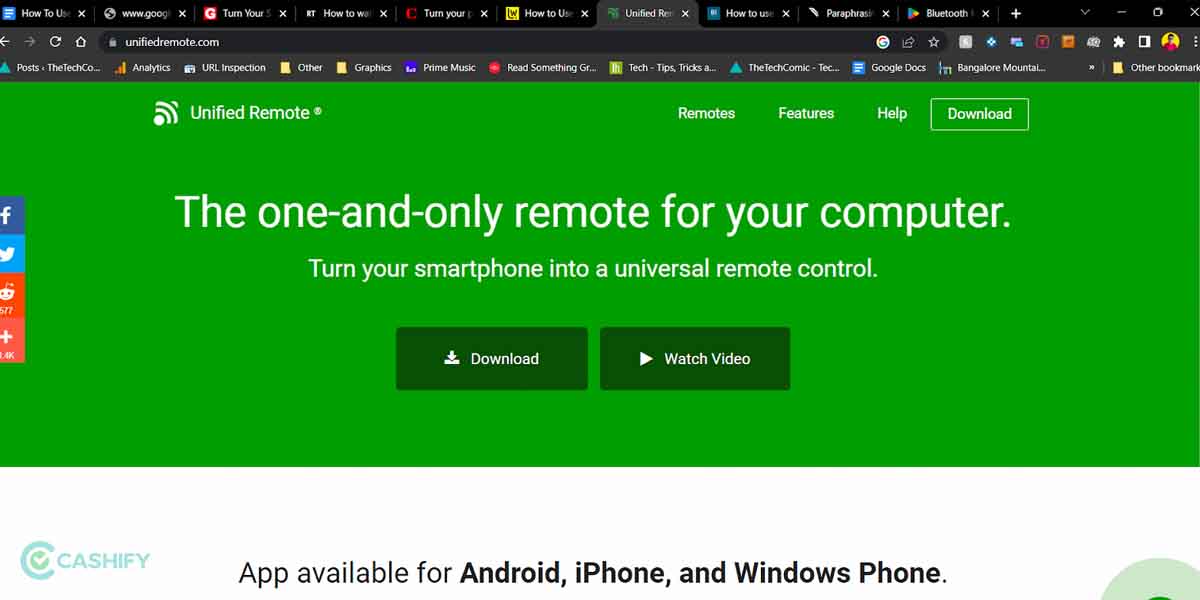 How To Use Smartphone As Wireless Mouse For Your Laptop? | Cashify Blog