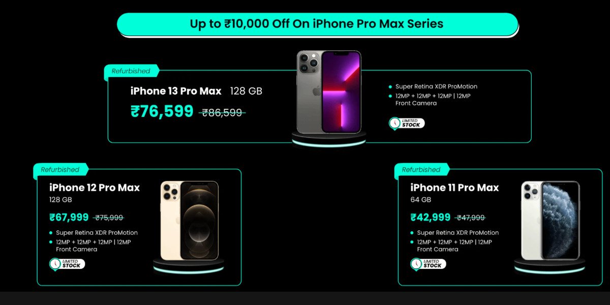 Cashify Black Friday Smartphone Sale: Top Refurbished Phone Deals ...