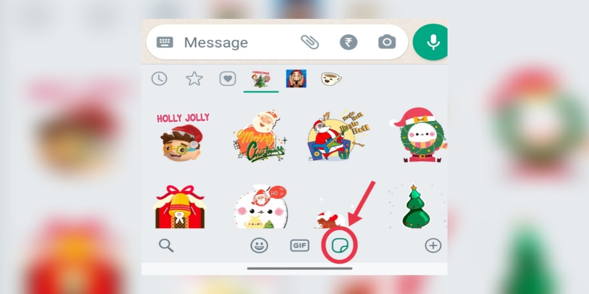 How To Get Christmas Stickers For WhatsApp? Merry Texting! | Cashify Blog