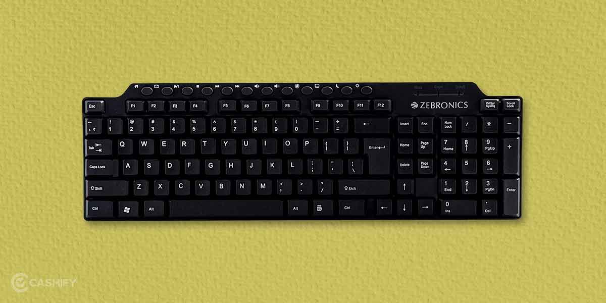 6 Best Zebronics Keyboard To Buy In India October 2025 | Cashify Blog