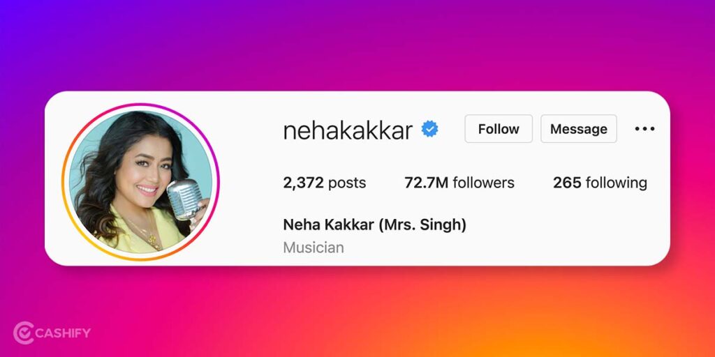 Top 8 Indians With Highest Followers On Instagram December 2025 | Cashify Blog