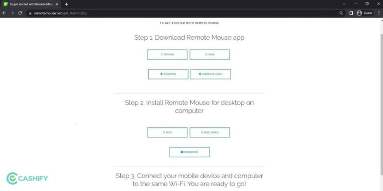 How To Use Remote Mouse App With Windows/Mac Computer | Cashify Blog