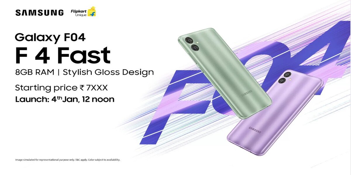 Here Is The Confirmed Launch Date Of Samsung Galaxy F04: Know Specs ...