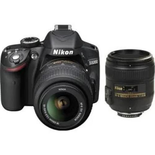 Nikon D3200 (AF-S 18-55 mm f/3.5-5.6 VR II Kit and AF-S 50 mm f/1.8G ...