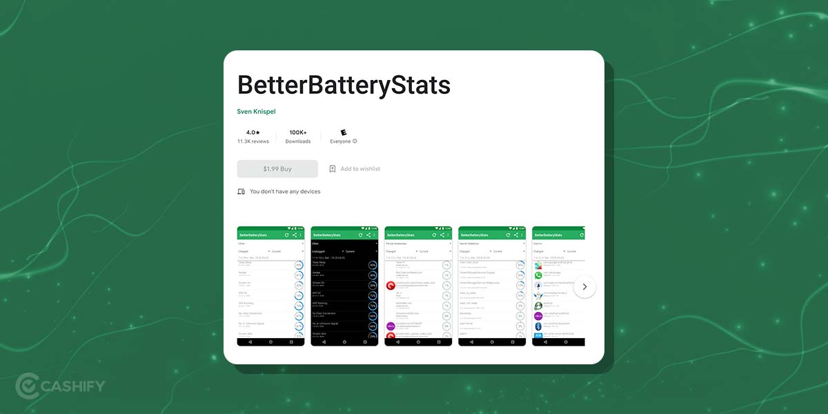 12 Best Battery Condition Monitoring Apps for Android & iOS | Cashify Blog