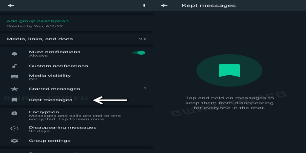 WhatsApp Starts Rolling Out "Kept Message" Feature: Know More | Cashify ...