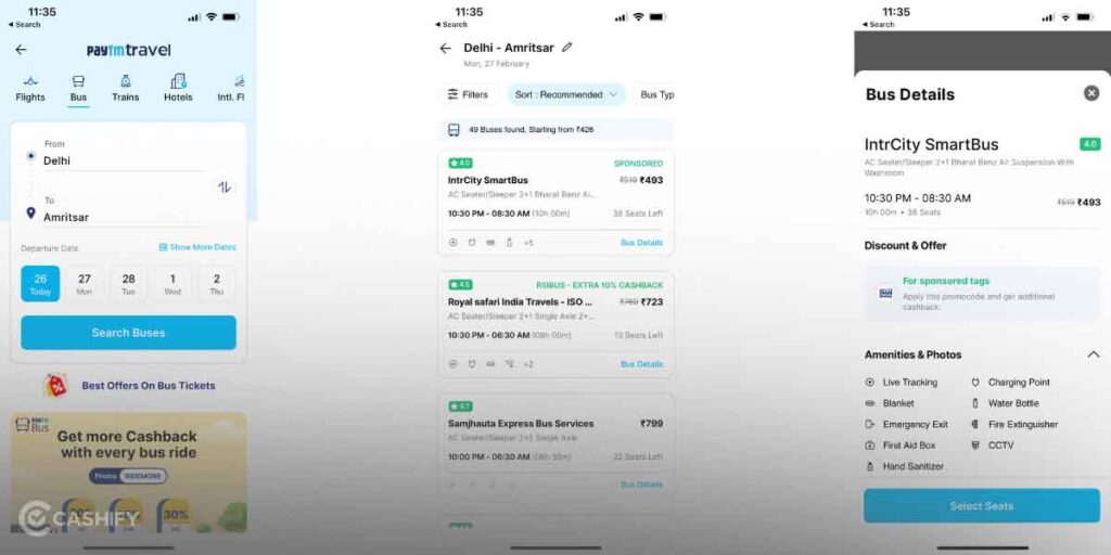 Best Bus Booking Apps In India October 2025 | Cashify Blog