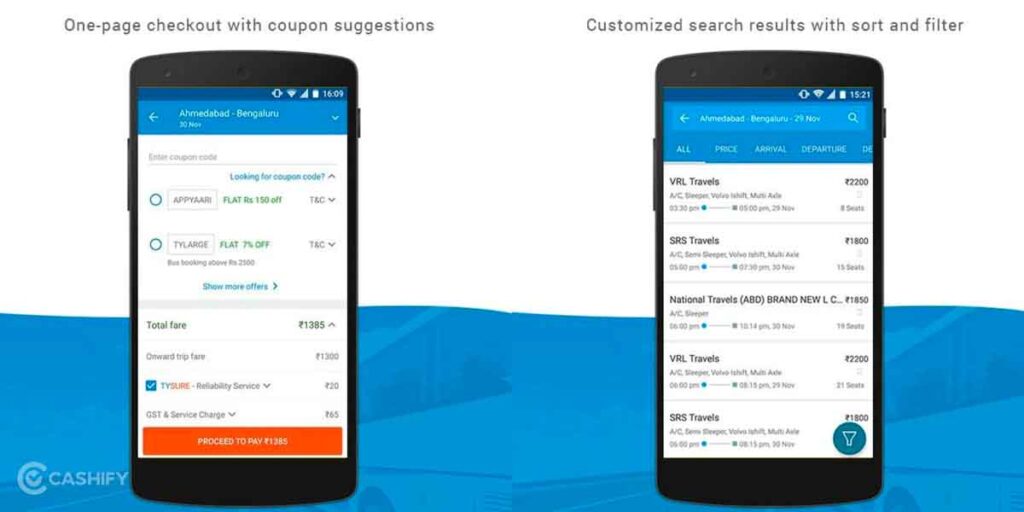 Best Bus Booking Apps In India March 2026 | Cashify Blog