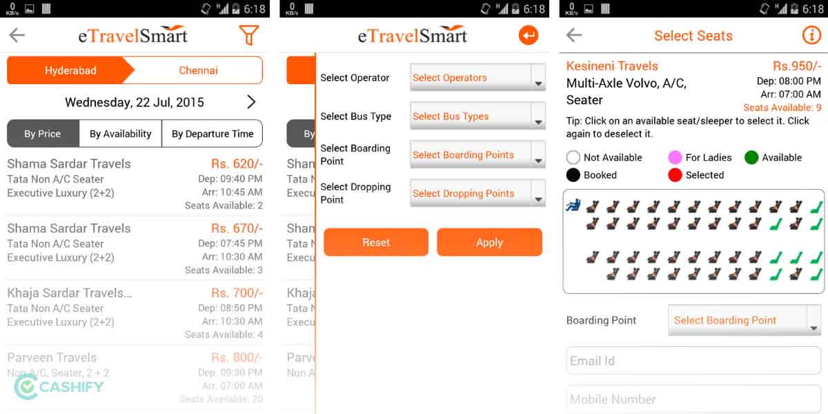 Best Bus Booking Apps In India December 2025 | Cashify Blog