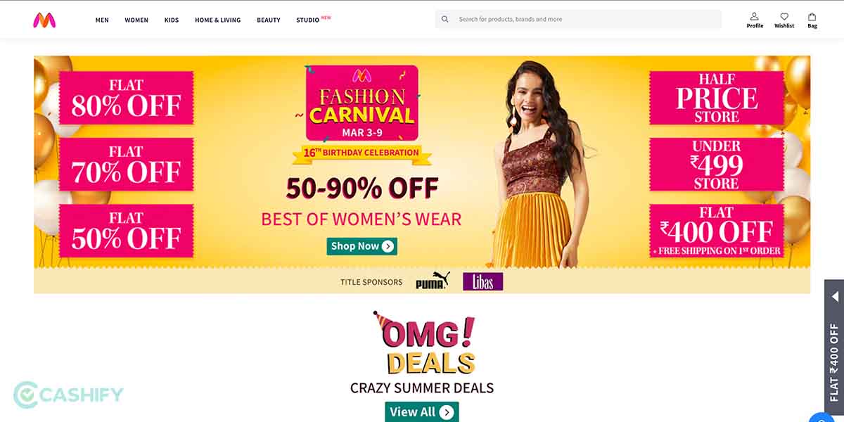 Myntra Upcoming Sales August 2023: Grab The Best Deals! | Cashify Blog