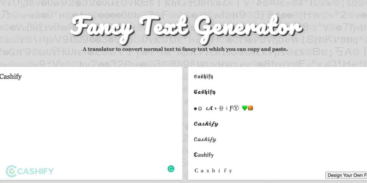 7 Best Unique Font Changer Websites | Cashify Blog