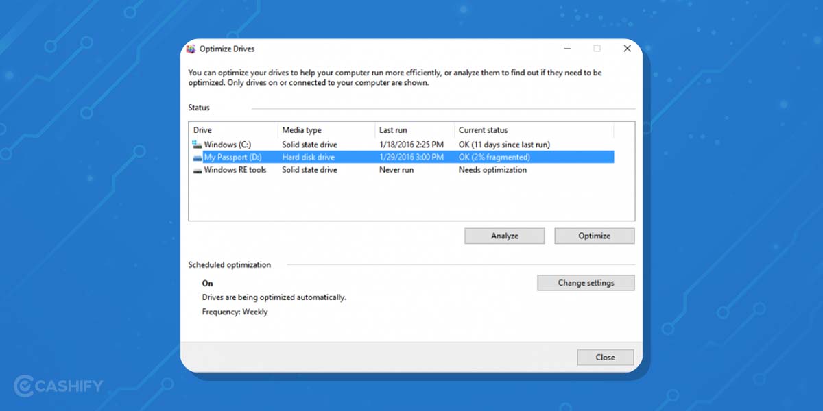 Tips To Improve Hard Drive Performance | Cashify Laptops Blog