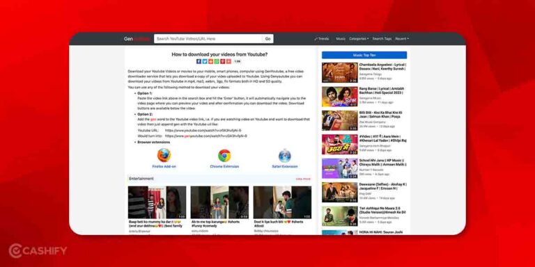 GenYouTube Download Photo And Video: Step-by-Step Guide | Cashify Blog