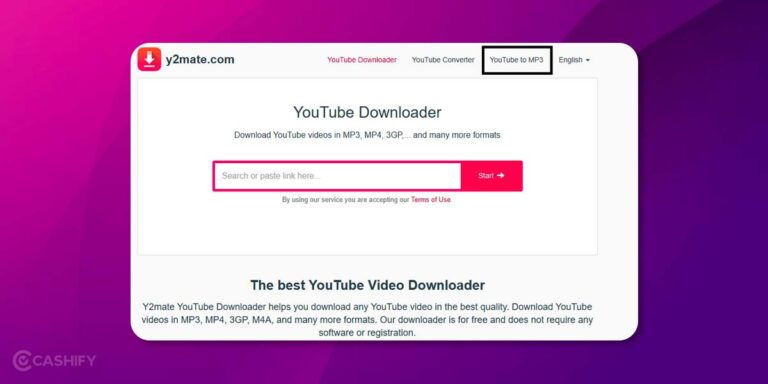 How To Download MP3 And Videos From Youtube Using Y2mate | Cashify Blog