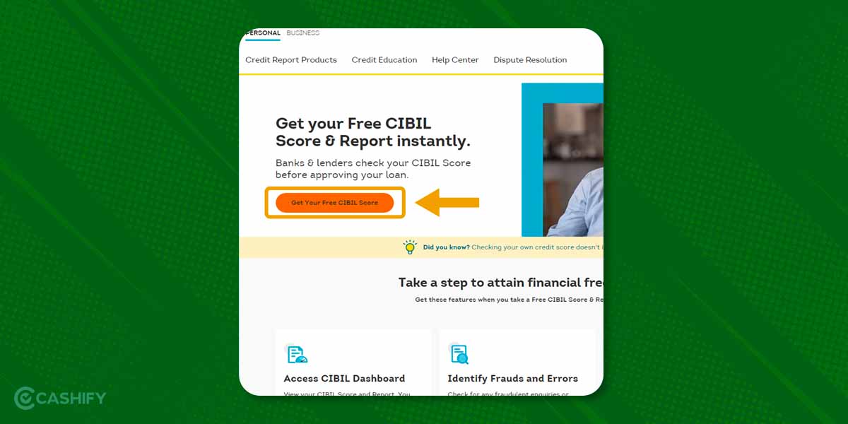 How To Check CIBIL Score In 2 Minutes: A Step-by-Step Guide | Cashify Blog