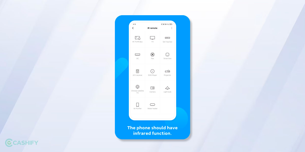 How To Use IR Blaster On Android: A Complete Guide | Cashify Blog