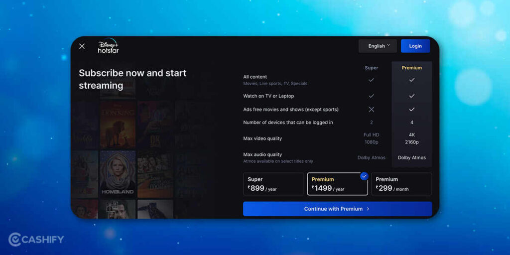 Disney + Hotstar Subscription Plans 2025: Offers, Benefits & More | Cashify Blog