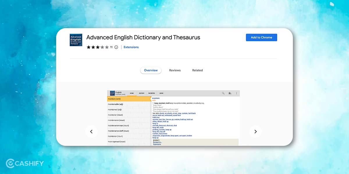 7 Best Dictionary Apps To Make Your Vocabulary Stronger | Cashify Blog
