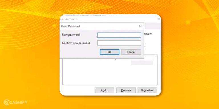 How To Reset Forgotten Admin Password on Windows | Cashify Blog