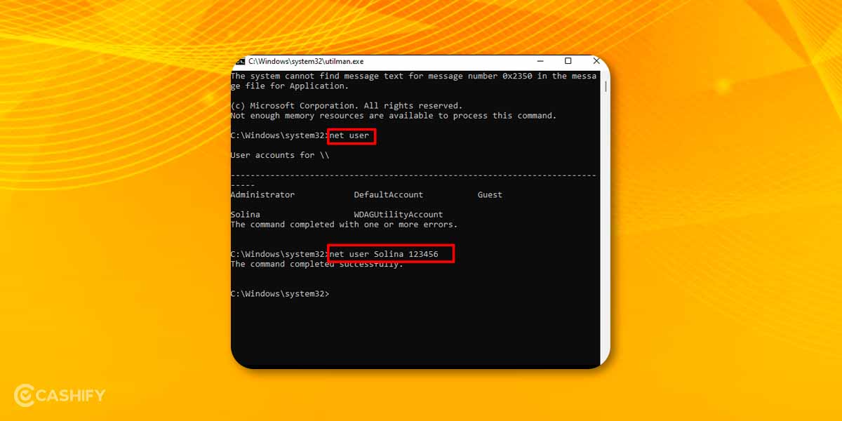 How To Reset Forgotten Admin Password on Windows | Cashify Blog