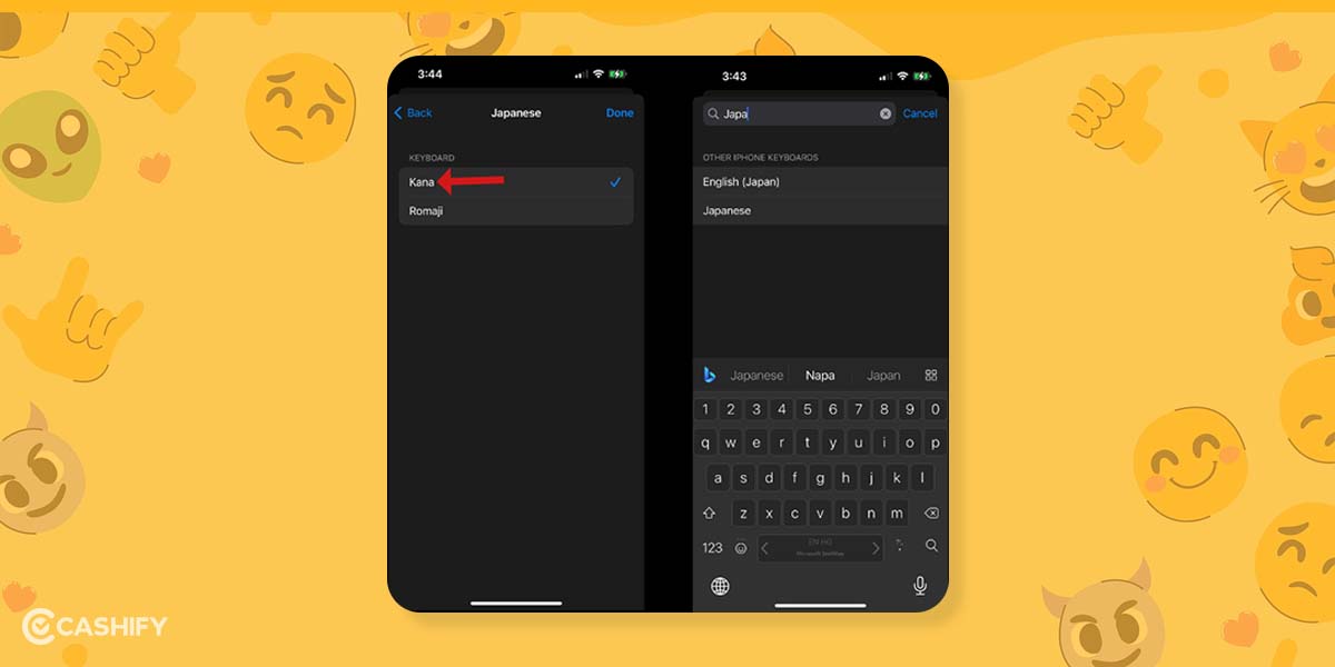 How To Enable Hidden Emoticon Keyboard On iOS | Cashify Blog
