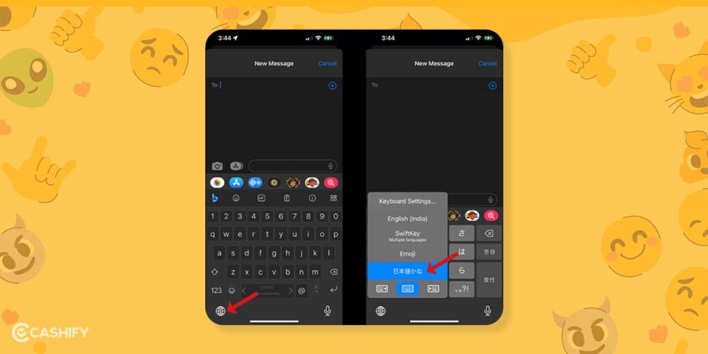 How To Enable Hidden Emoticon Keyboard On iOS | Cashify Blog