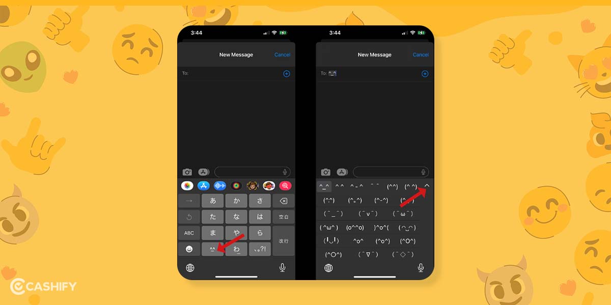 How To Enable Hidden Emoticon Keyboard On iOS | Cashify Blog