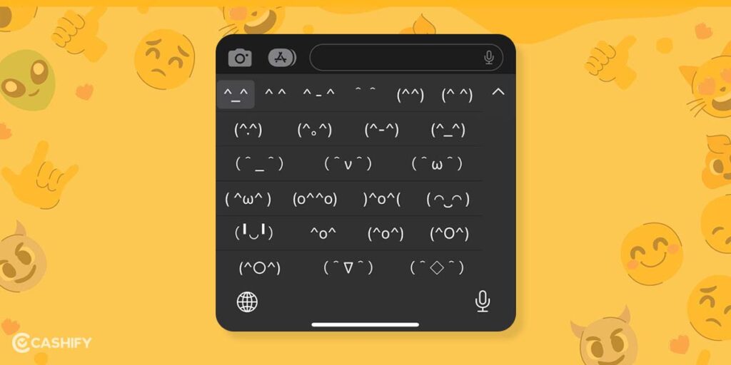 How To Enable Hidden Emoticon Keyboard On iOS | Cashify Blog
