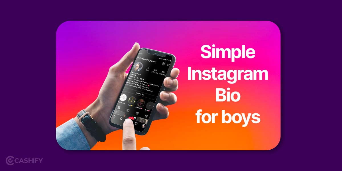 1200+ Instagram Bio For Boys- Latest and Catchy Bio! | Cashify Blog