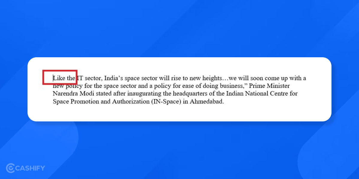 How To Add Symbols In MS Word | Cashify Blog