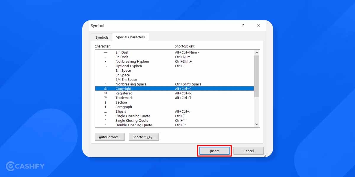 How To Add Symbols In MS Word | Cashify Blog