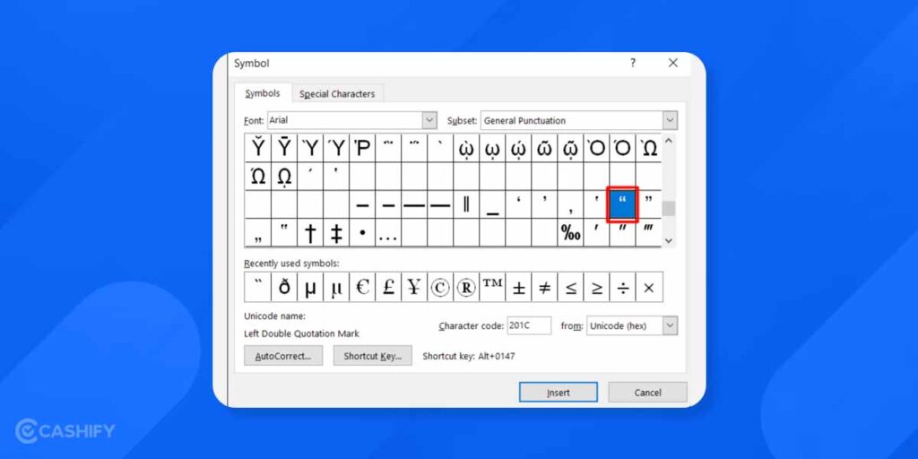 How To Add Symbols In MS Word | Cashify Blog