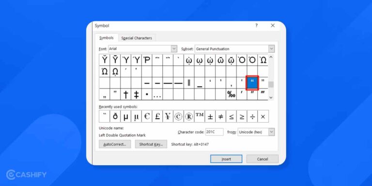  How To Add Symbols In MS Word Cashify Blog