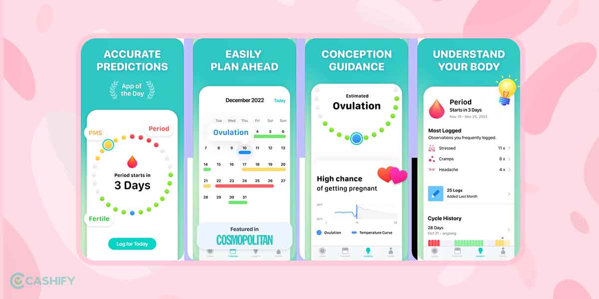 5 Best Apps To Track Your Period Routinely: December 2025 | Cashify Blog