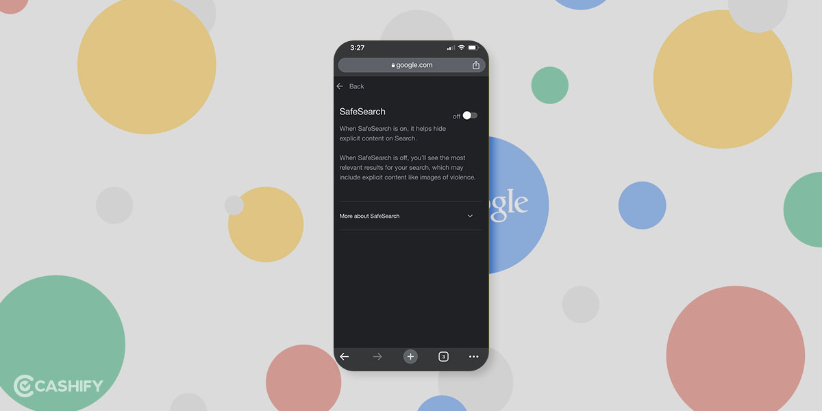 How To Turn On or Off Google SafeSearch | Cashify Blog