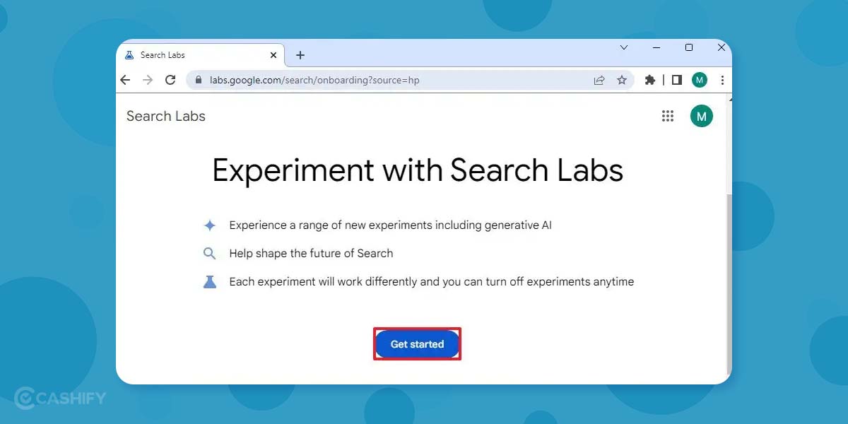 How To Do Generative AI Search On Google? | Cashify Blog