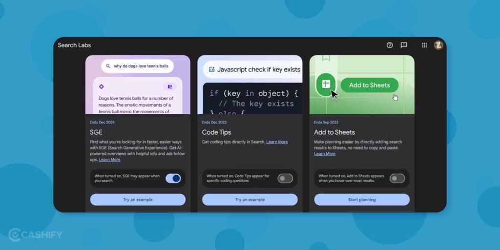 How To Do Generative AI Search On Google? | Cashify Blog