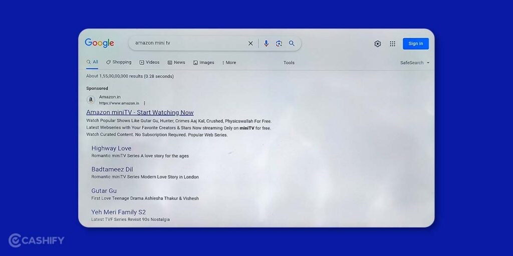 How To Play Amazon Mini TV On Smart TV | Cashify Trending Blog