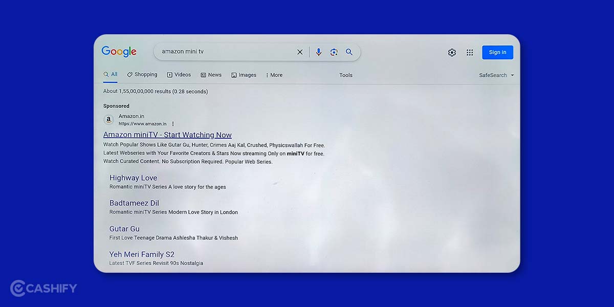 How To Play Amazon Mini TV On Smart TV | Cashify Trending Blog