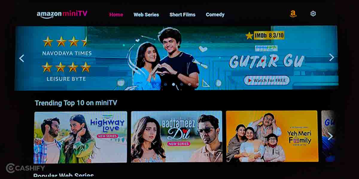 How To Play Amazon Mini TV On Smart TV | Cashify Trending Blog