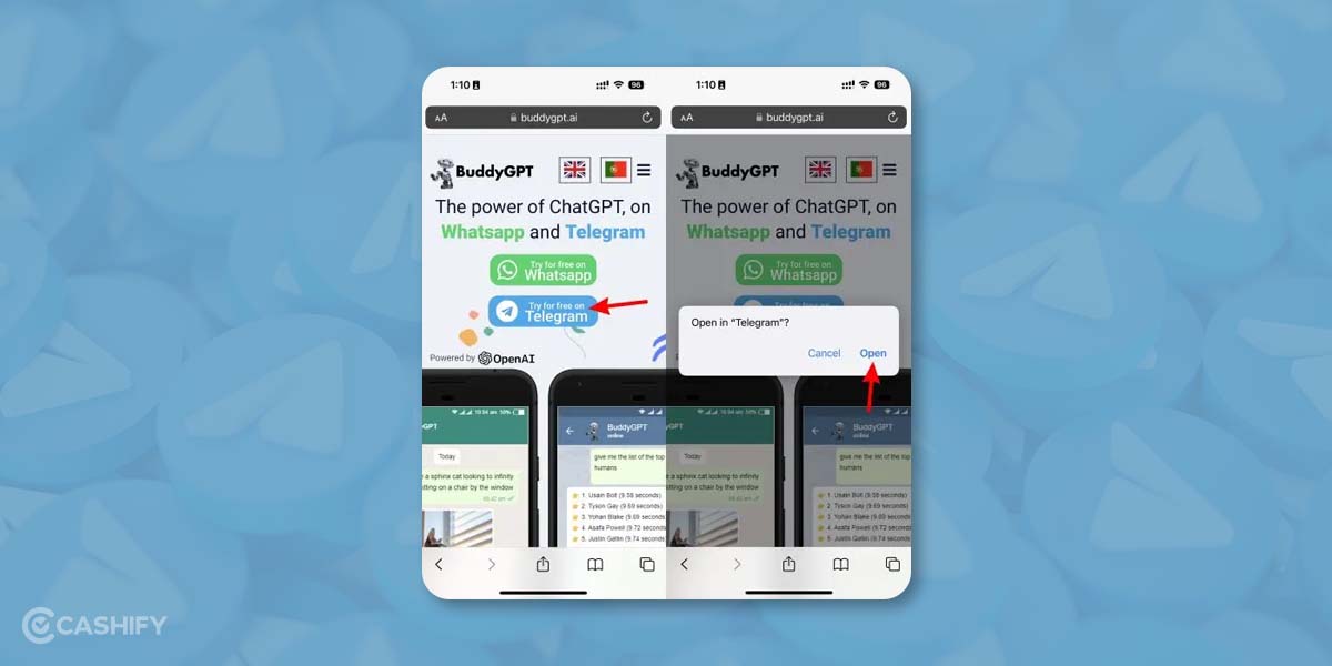 How To Use ChatGPT On Telegram: A Complete Guide | Cashify Blog