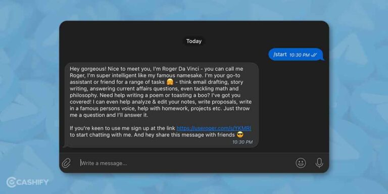 How To Use ChatGPT On Telegram: A Complete Guide | Cashify Blog
