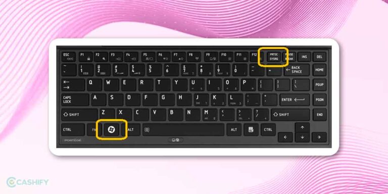 Print Screen Shortcut- How To Take Screenshot In Laptop/ PC? | Cashify ...