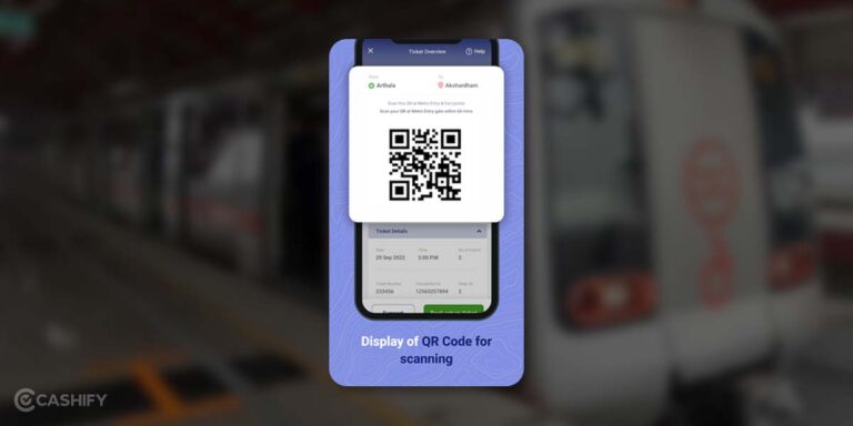 How To Buy Delhi Metro QR Ticket Via DMRC App? | Cashify Blog